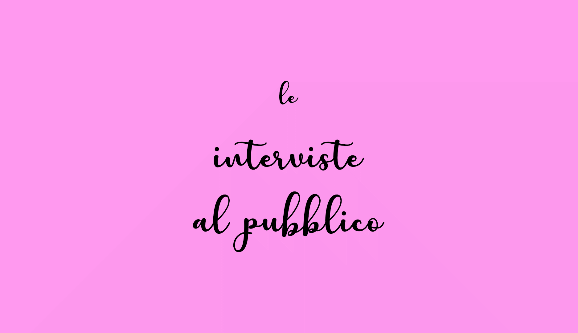 Interviste al pubblico Festival Tener-A-Mente 2025 | Anfiteatro del ...