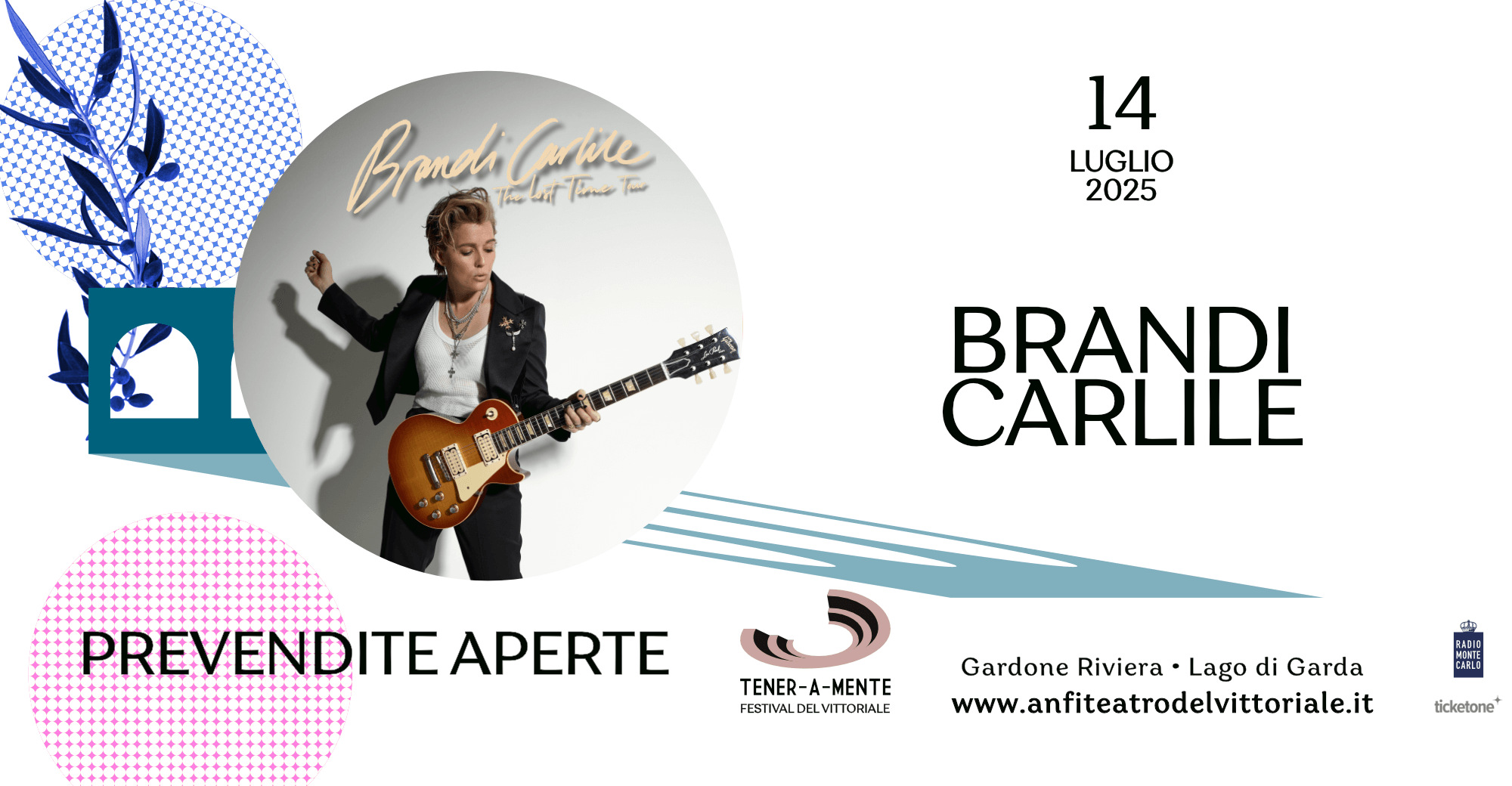 Biglietti Brandi Carlile: alle 12 aprono le prevendite